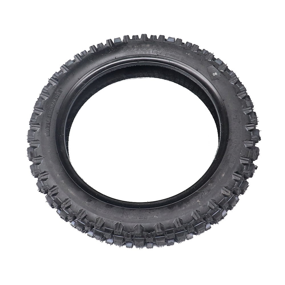 60/100-14 Front 80/100-12 (3.00-12) Rear Wheel Tire 12inch Deep Teeth ...