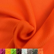 Dimple Mesh Knit Sports Fabric by the Yard – Stretch Athletic Material ...