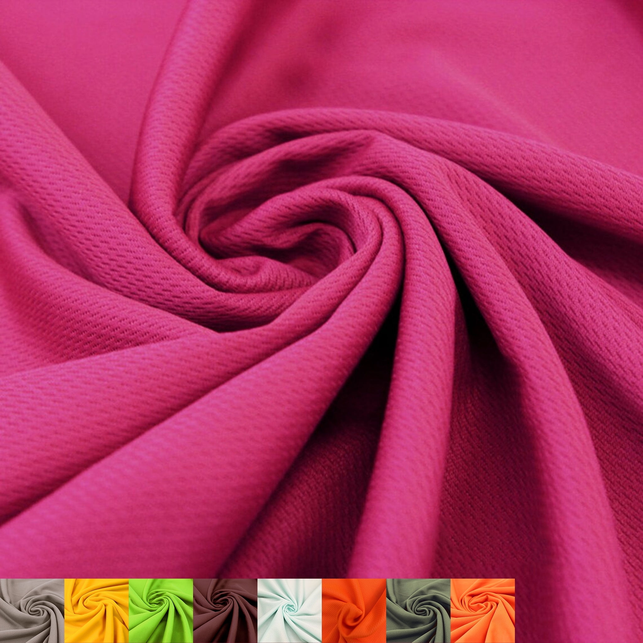 60" 100% Polyester Dimple Sports Mesh Fabric – 2-Way Stretch ...