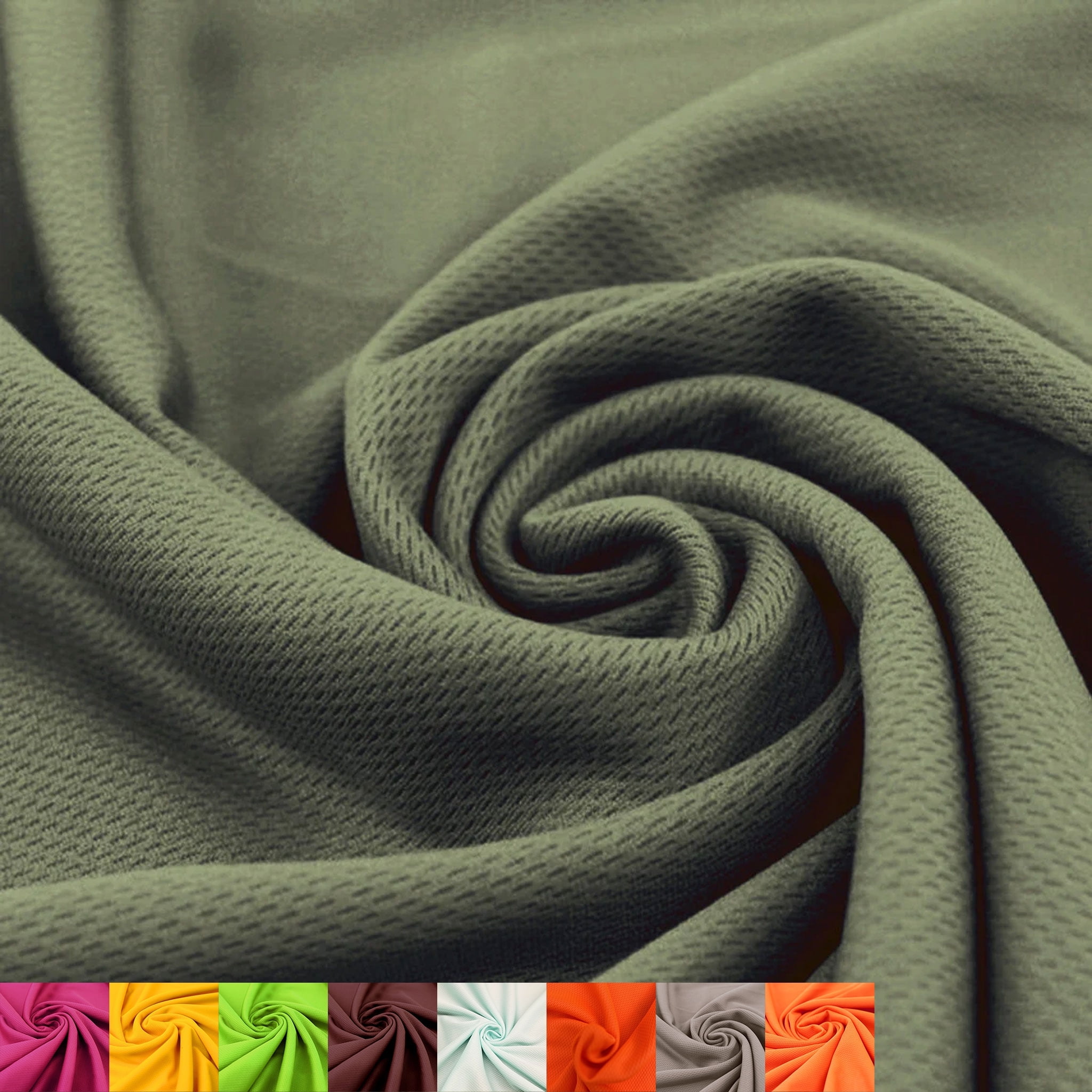 60" 100% Polyester Dimple Sports Mesh Fabric – 2-Way Stretch, Breathable, Anti-Wrinkle (180 GSM ...