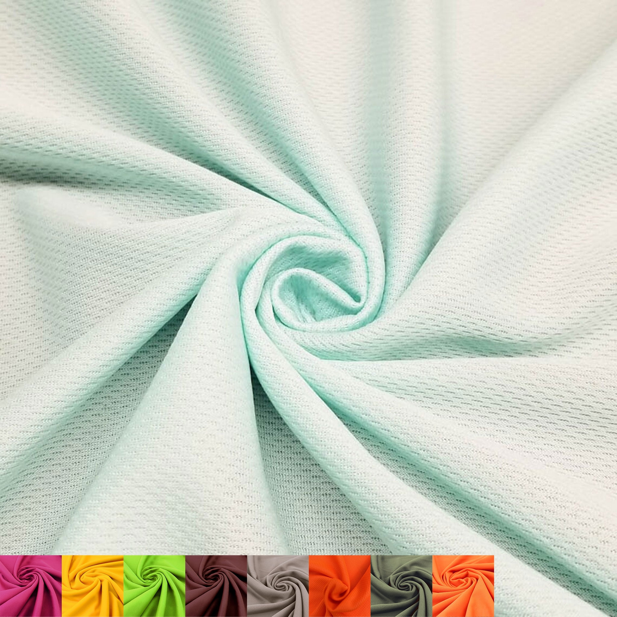 60" 100% Polyester Dimple Sports Mesh Fabric – 2-Way Stretch ...