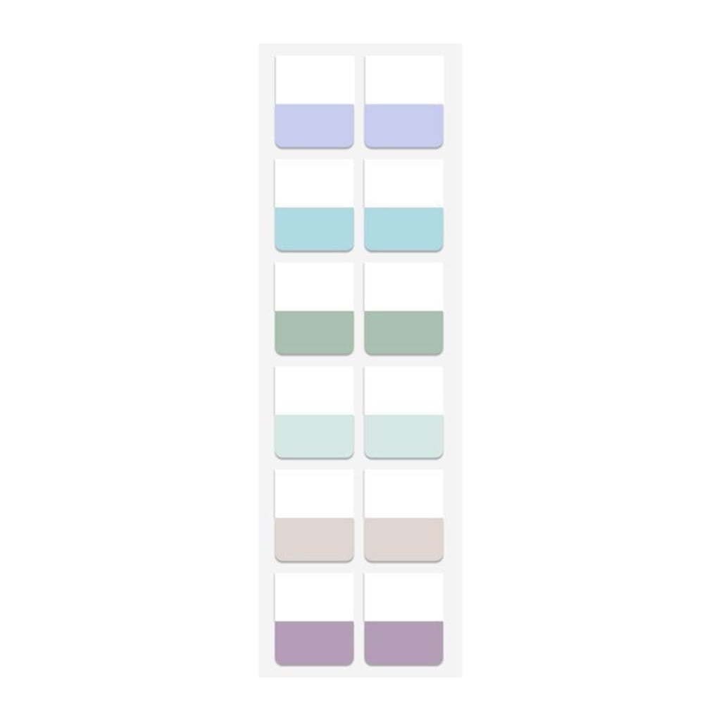 60/120/240Pcs Index Label Writable Colorful PET Index Label Sticker ...
