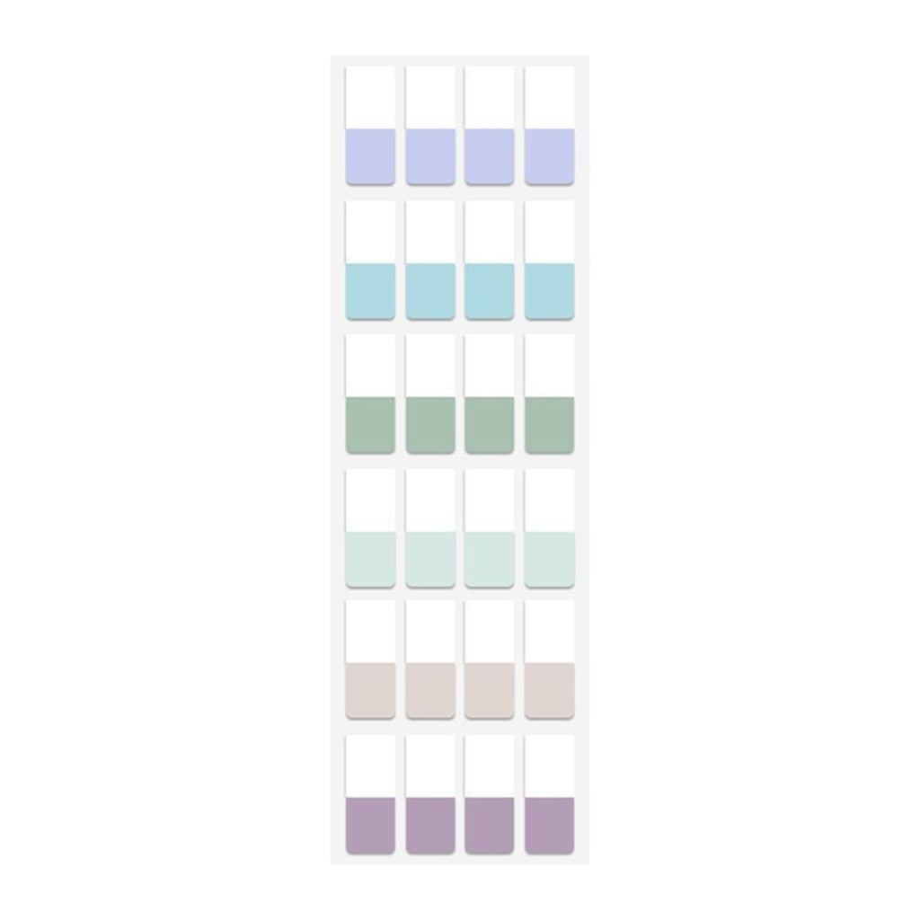 60/120/240Pcs Index Label Writable Colorful PET Index Label Sticker ...