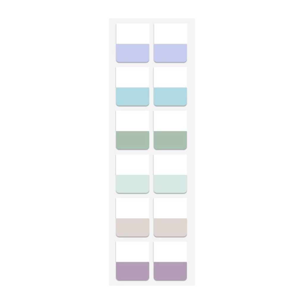 60/120/240Pcs PET Index Labels Adhesive Note Page Marker Writable File ...