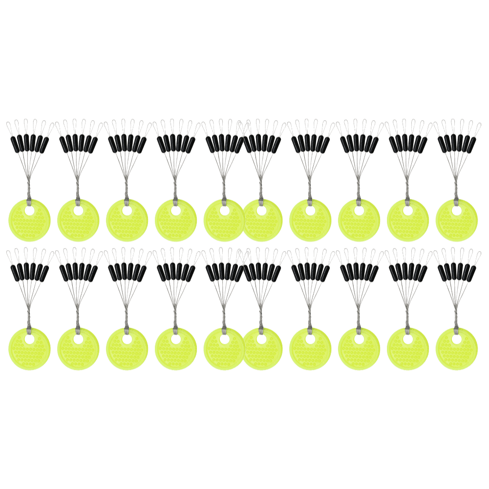 60/120PCS 10/20 Group Set Rubber Silicon Space Bean Sea Carp Fly ...