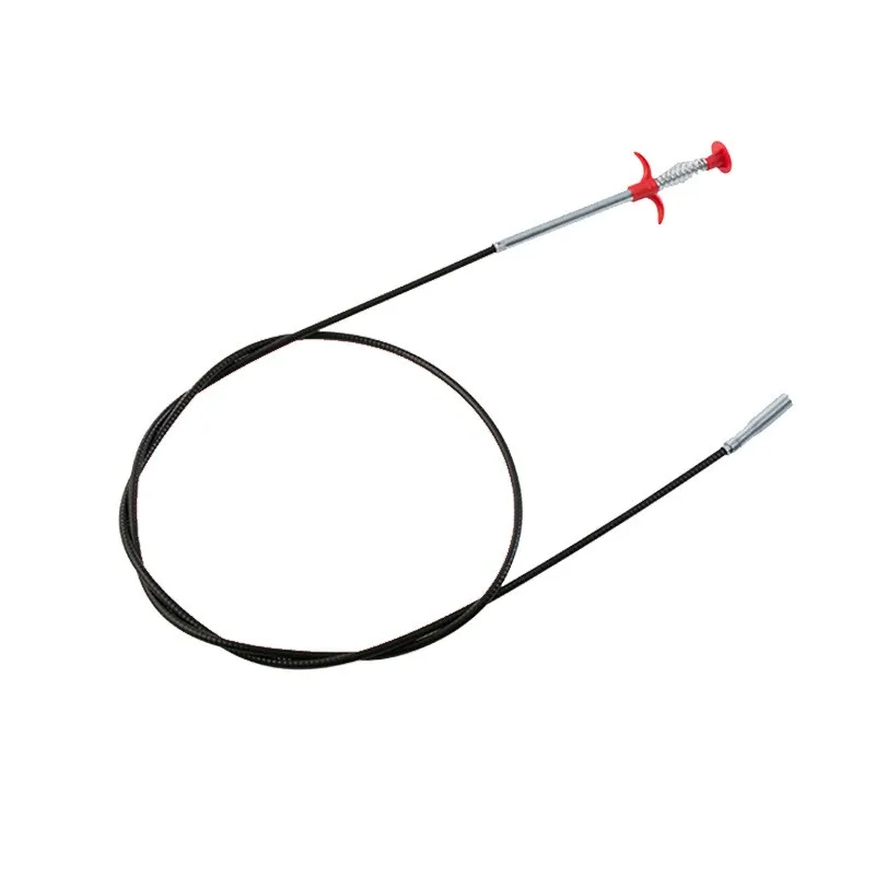 60-200cm Spring Pipe Dredger Tools Drain Snake Drain Cleaner Sticks ...