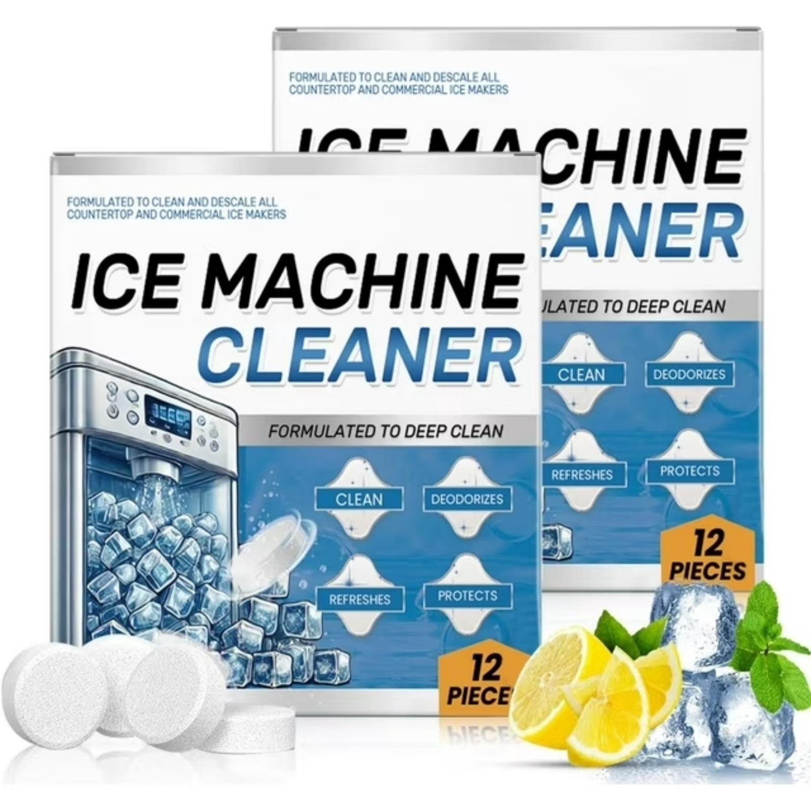 60 2025 New Ice Machine Cleaner Tablets - Nickel Safe Scale Remover for ...