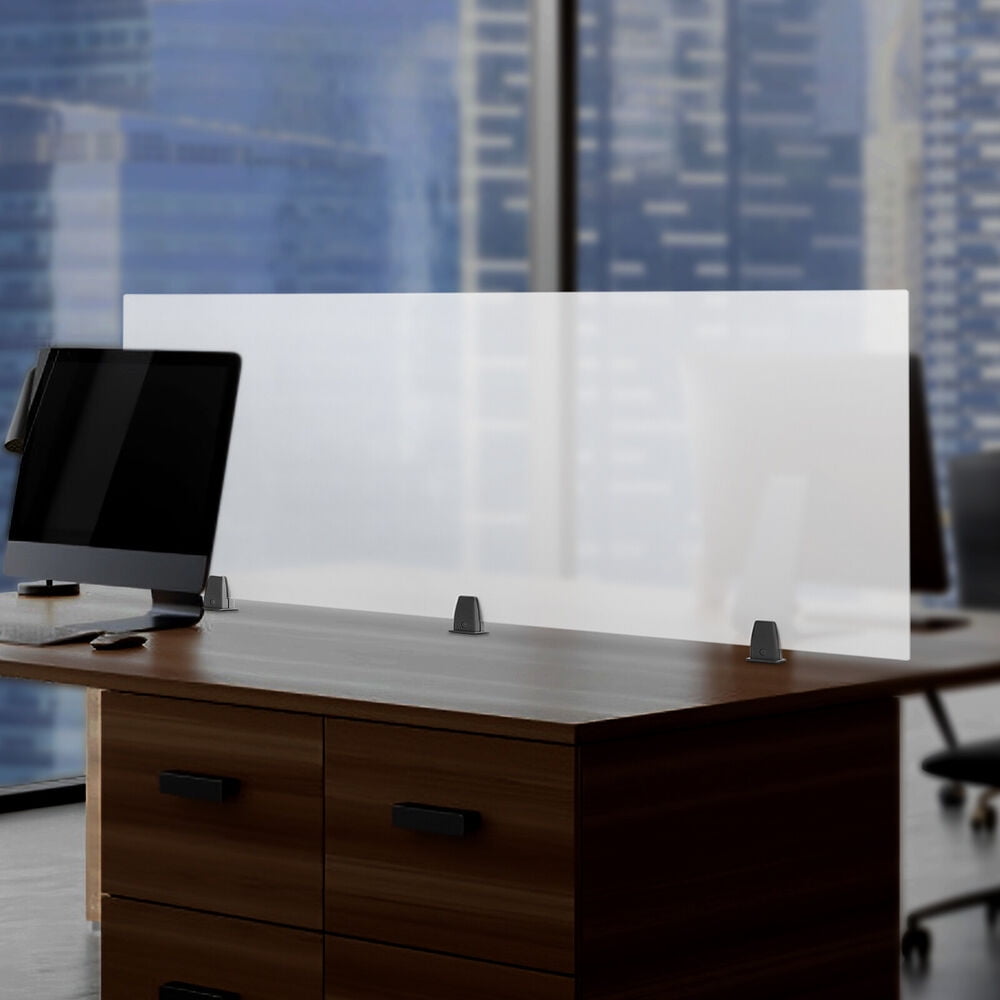60*22*2in Office Partition Desk Divider Desktop Privacy W/ Panel 3 Foam ...