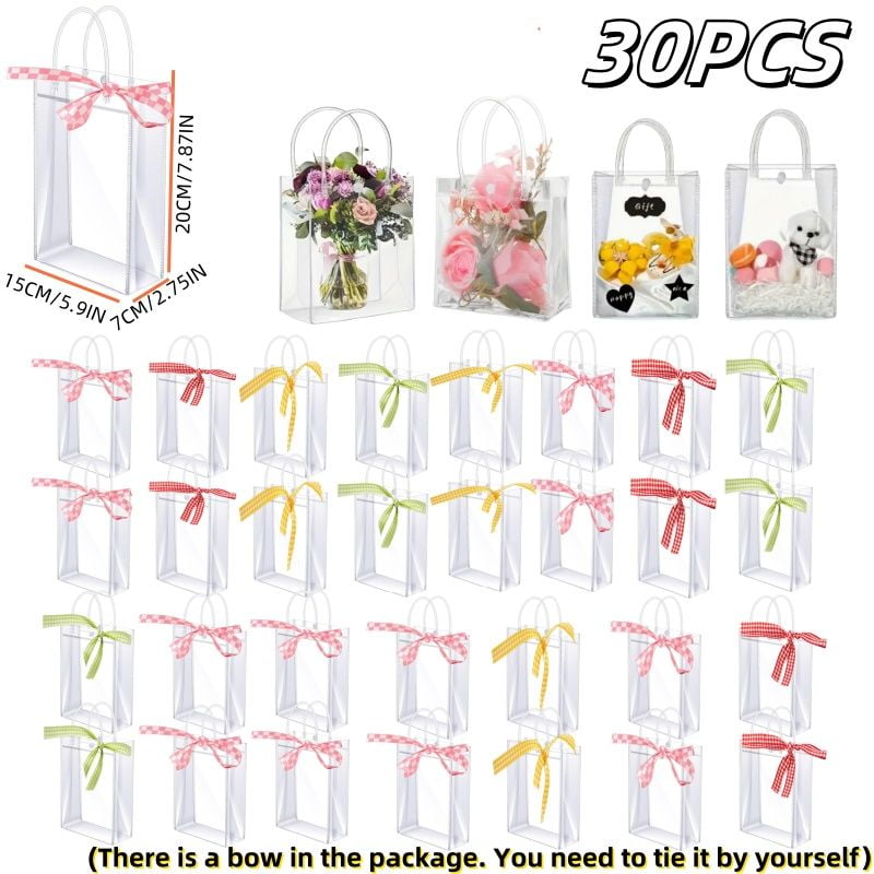 60/30/15 Reusable PVC holiday organizing bags, gift bags, family ...