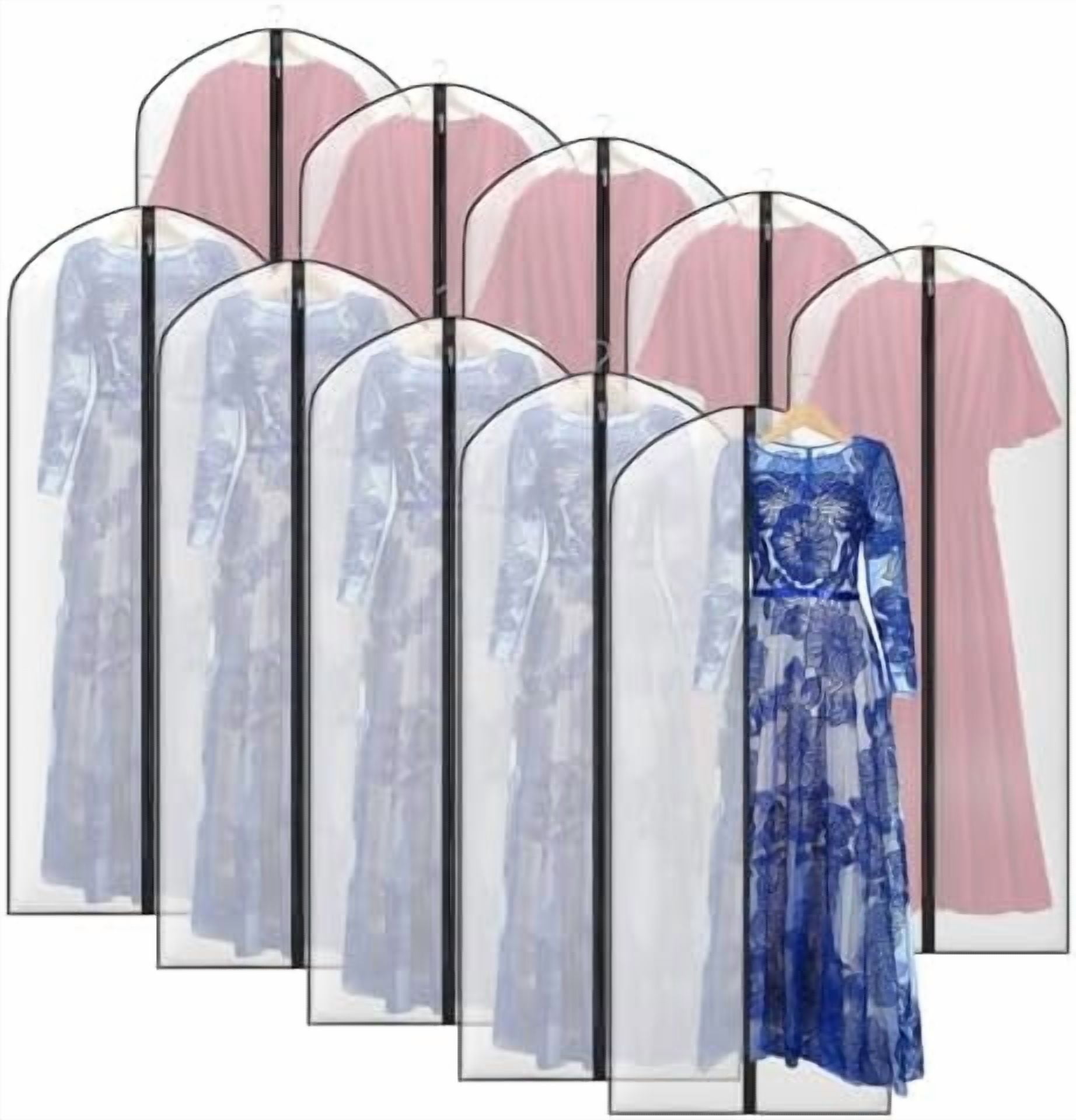 60" Dress Bags for Storage Dust Proof Garment Bags for for Gowns Dress ...