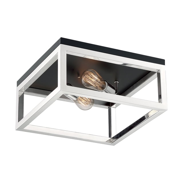 Nuvo Lighting - Cakewalk-2 Light Flush Mount in Glam Style-14 Inches ...
