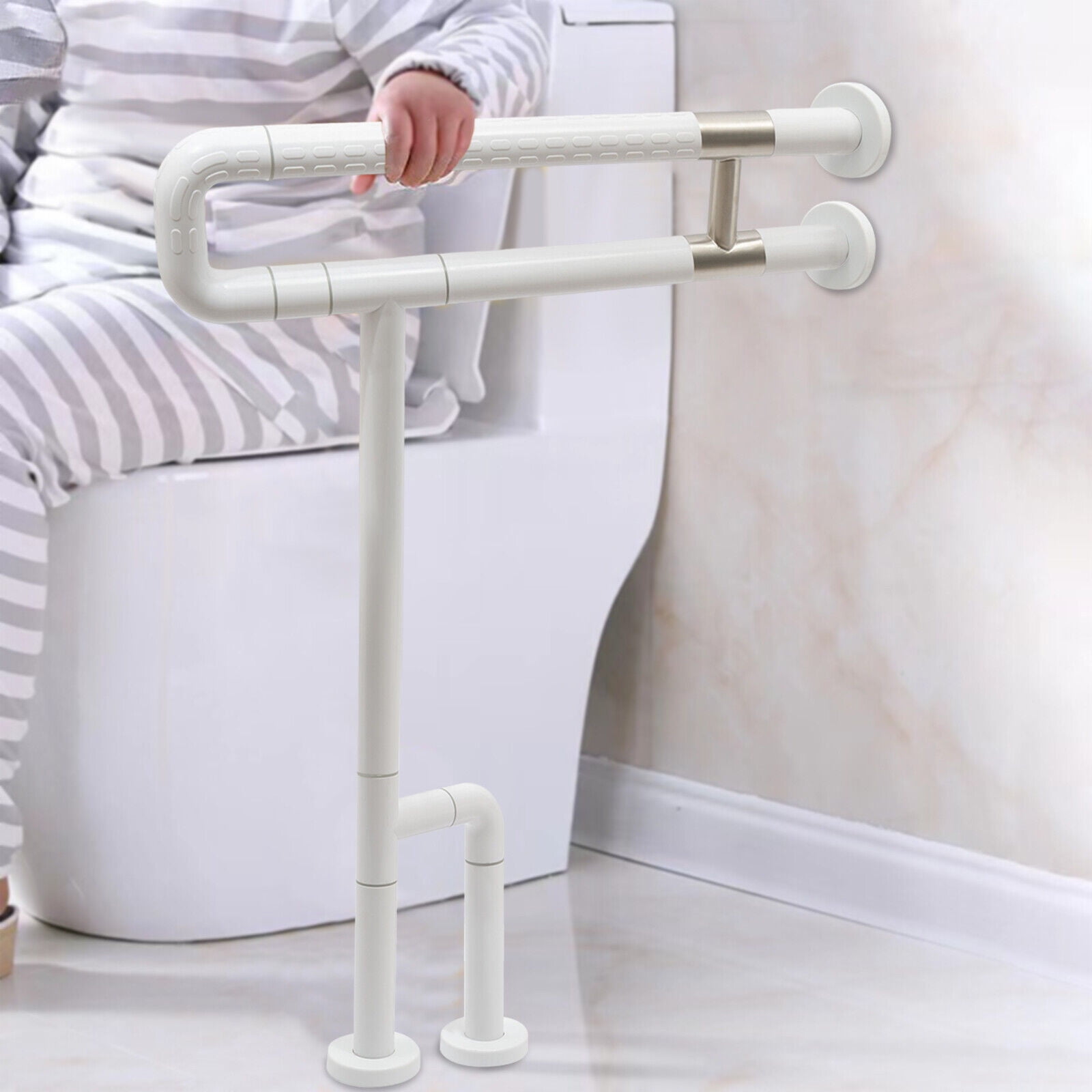 60*70cm Handicap Rails Bathroom Toilet Anti-Slip Handrails Grab Bar ...