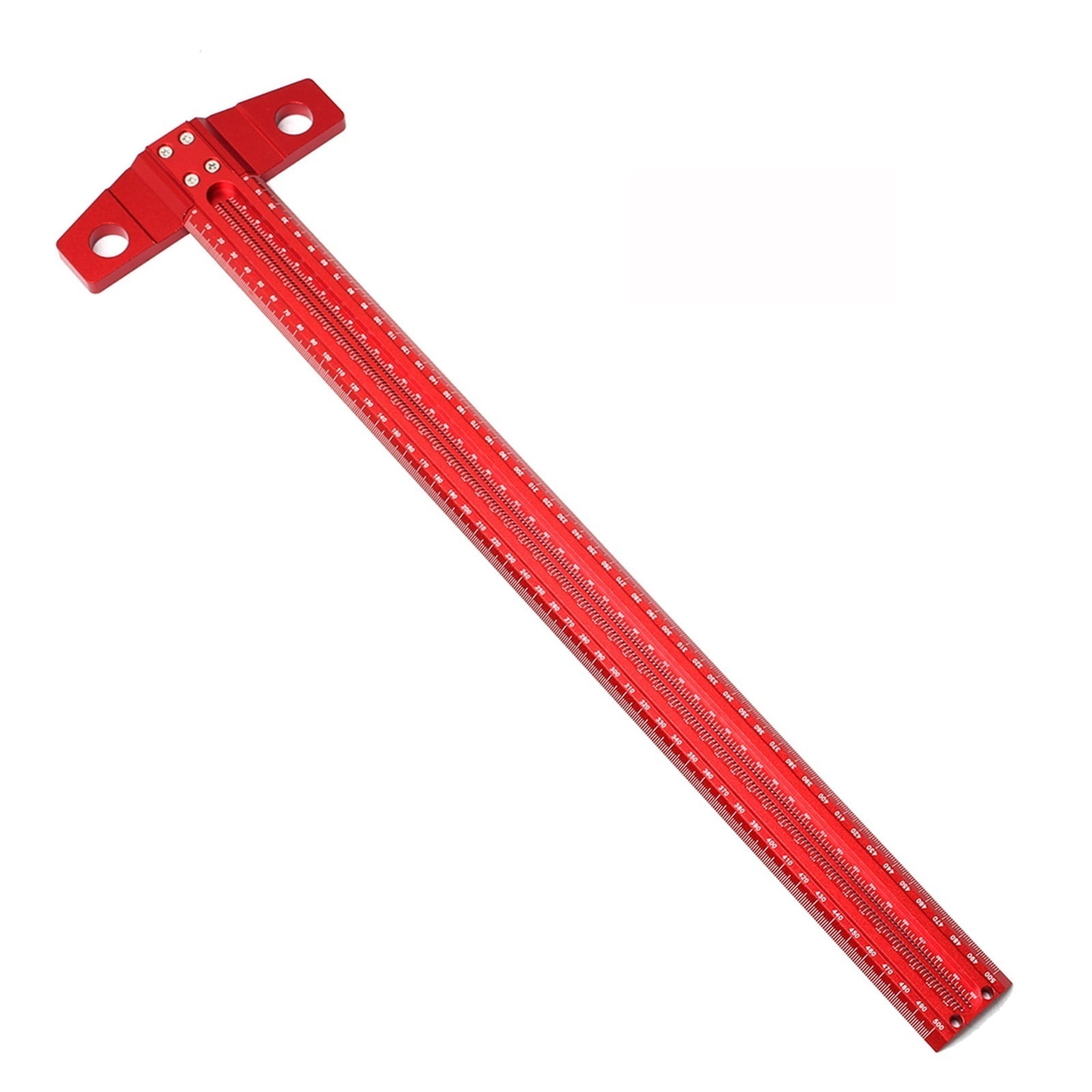 60-760MM T-Ruler Precision Marking Aluminum Alloy Woodworking Scribe ...