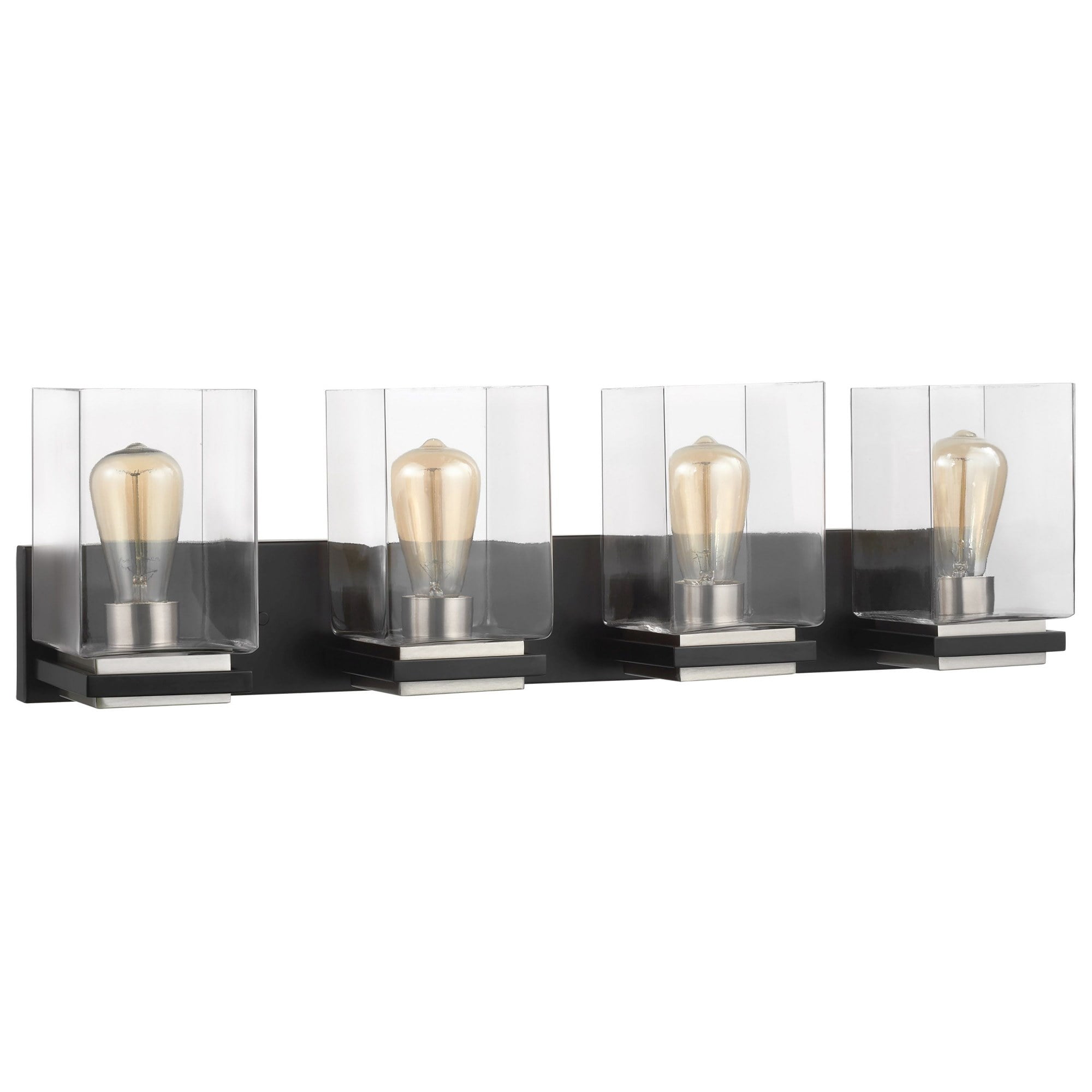 60/7654 Nuvo Lighting Crossroads - 4 Light Bath Vanity In Contemporary ...
