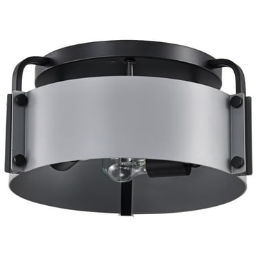 10013OMNAB-Maxim Lighting-Bongo-Four Light Semi Flush Mount-18 Inches ...