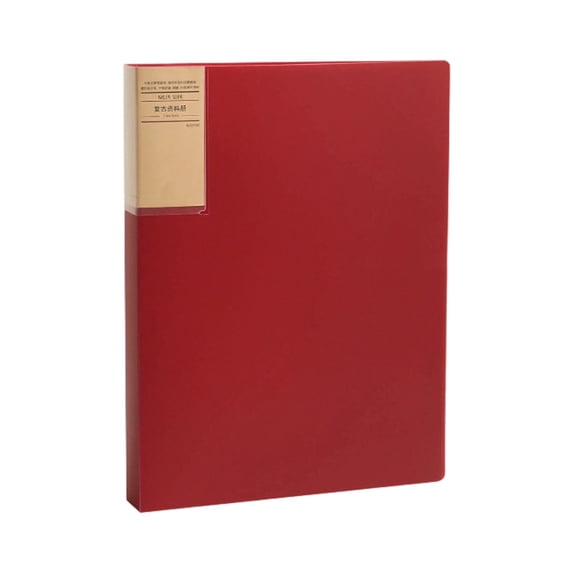 60/80/100 Pocket Document Display Folder Letter Size Display Book File ...