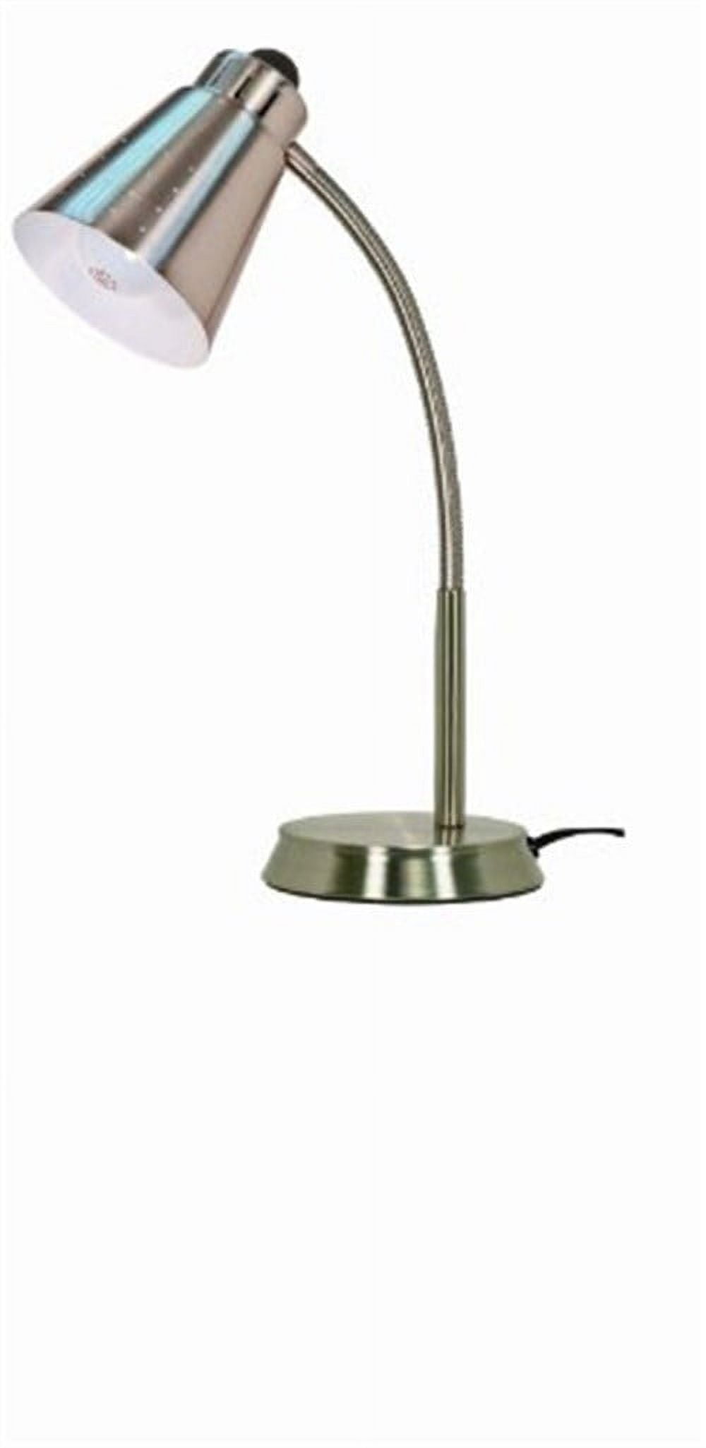 60-830, LARGE GOOSE NECK DESK LAMP BN - Walmart.com