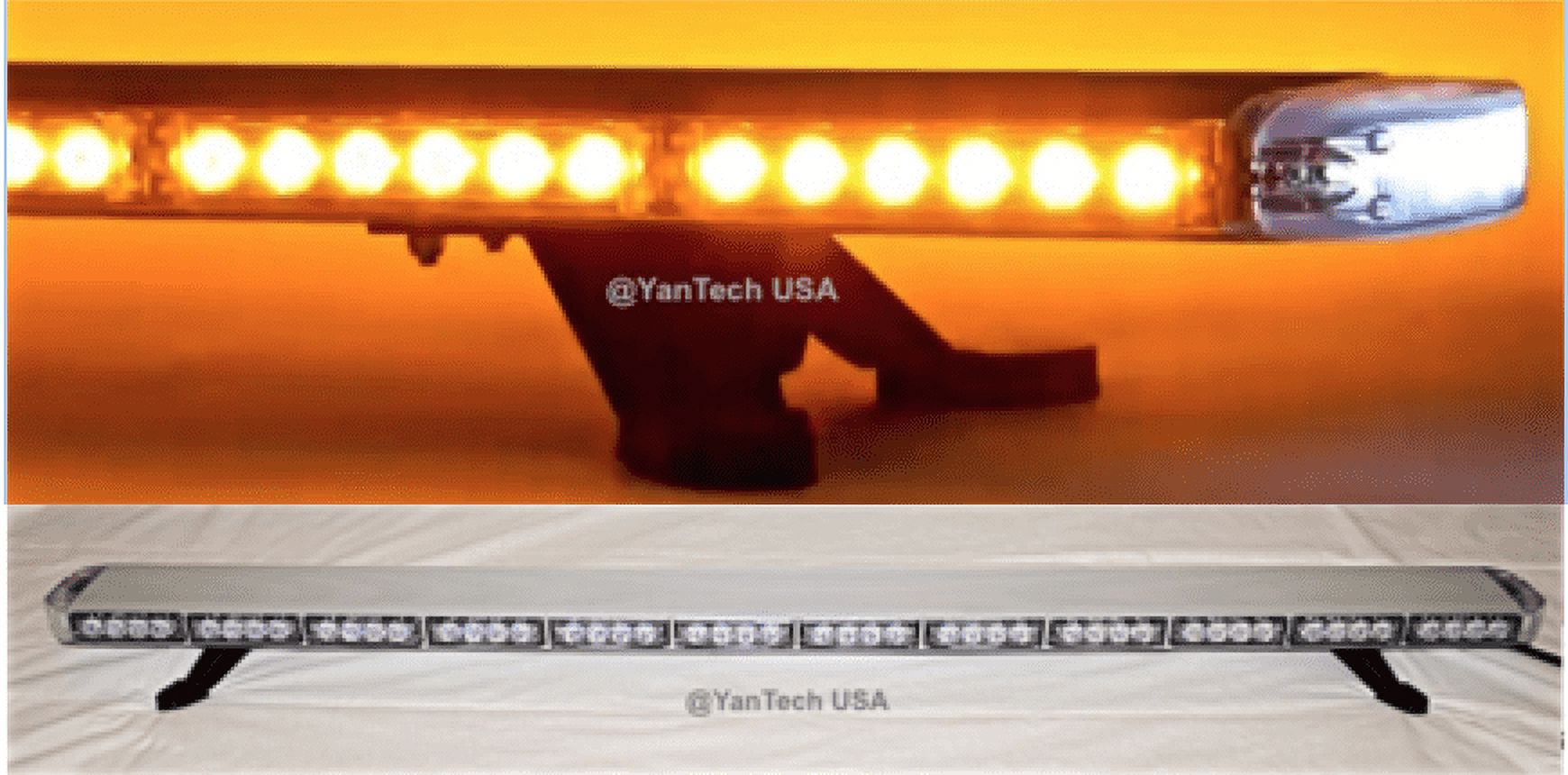 "60"" Amber LED Emergency Light Bar for Tow/Plow Truck Wrecker with ...