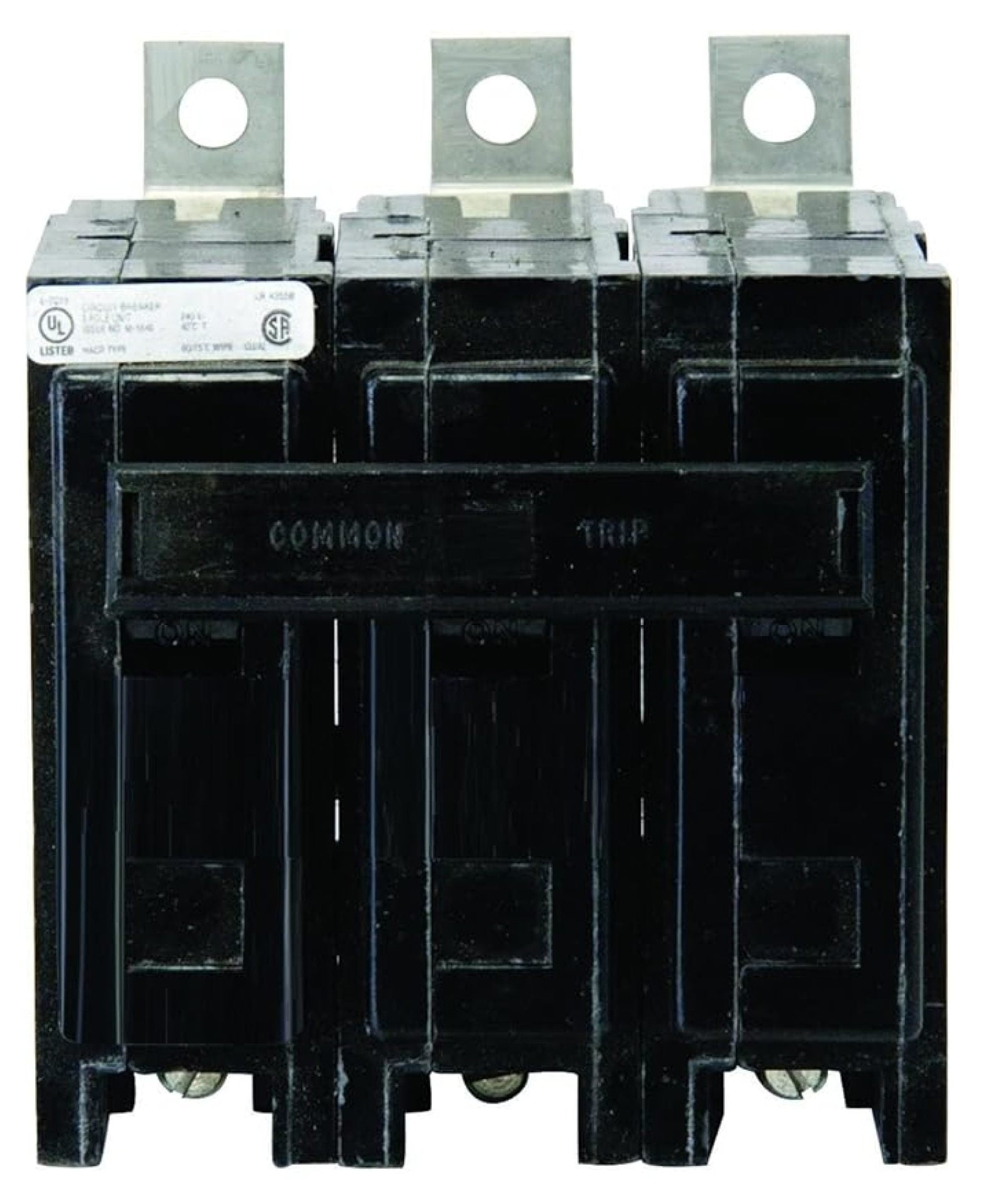 60 Amp Circuit Breaker 240V 3-Pole - BAB3060H Miniature Industrial Bolt ...