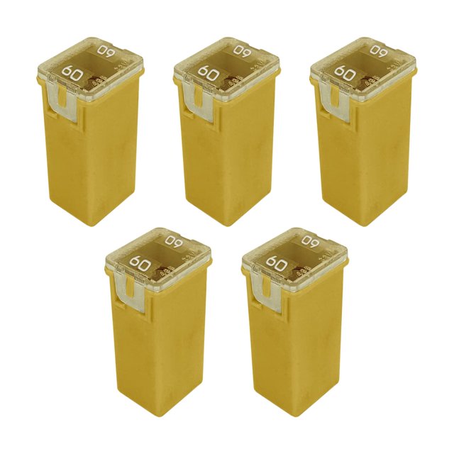 60 Amp J-Case Standard (Tall) Fuse 27mm for Pickup Trucks, Cars and ...