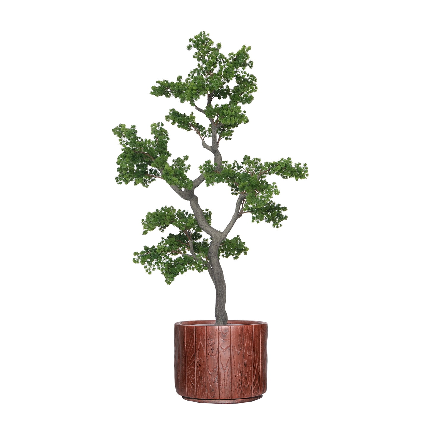 60" Artificial Faux White Pine Tree | Real Touch Faux Pinus Strobus ...