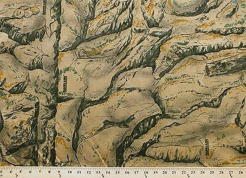 60" Backland Camo Camouflage Brushed Twill Cotton/Polyester Fabric ...