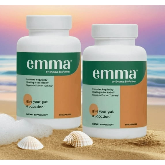 60 Capsules Emma Daily Digestive – Trusted for Colon Health & Daily ...