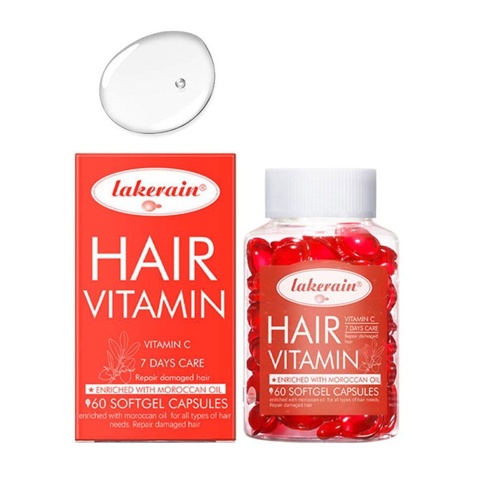 60 Capsules Hair Vitamin C Scalp Treatment Damage Repair Soft Frizz ...