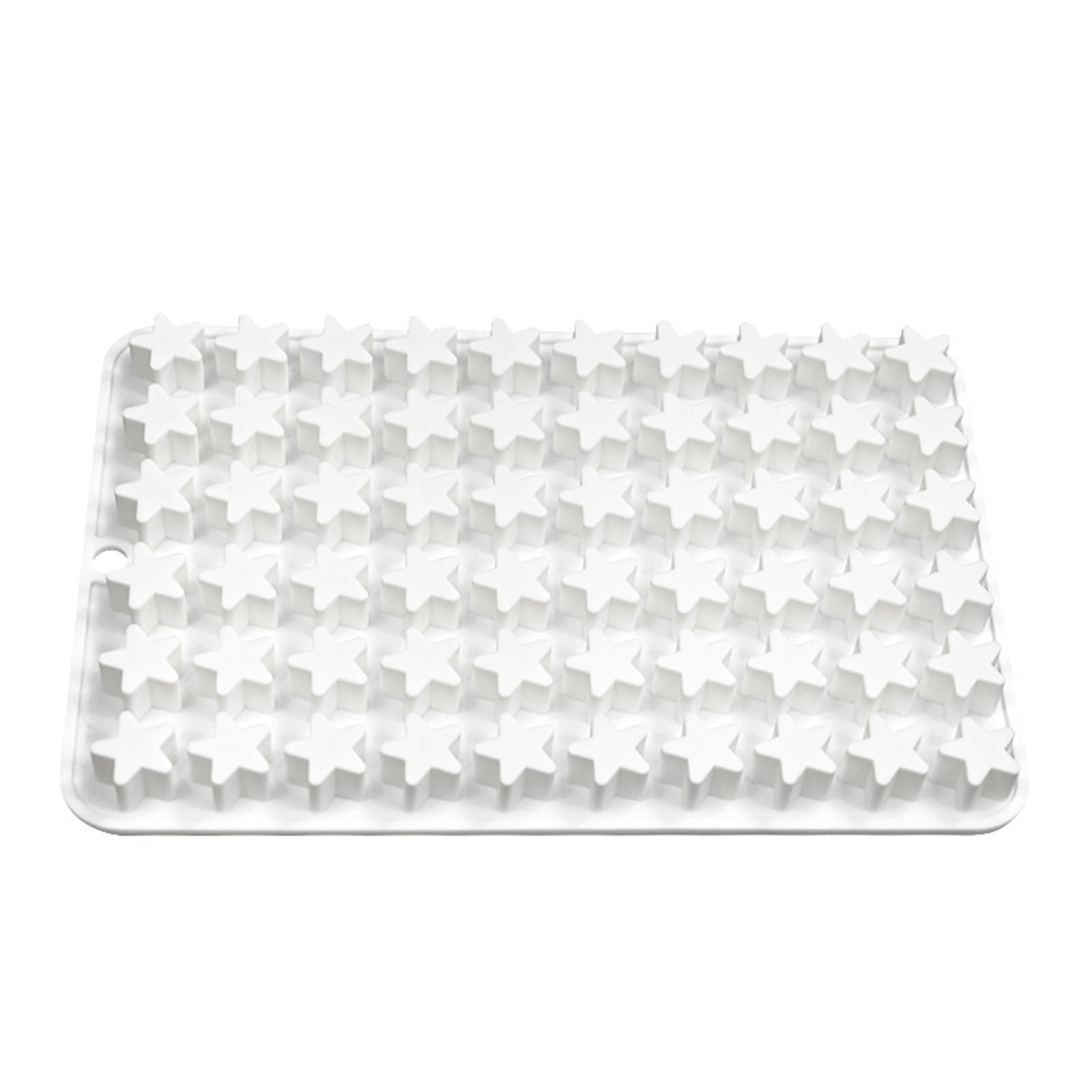 60-Cavity Star Shape Silicone Mold Cake Pastry Baking Mold Cake ...