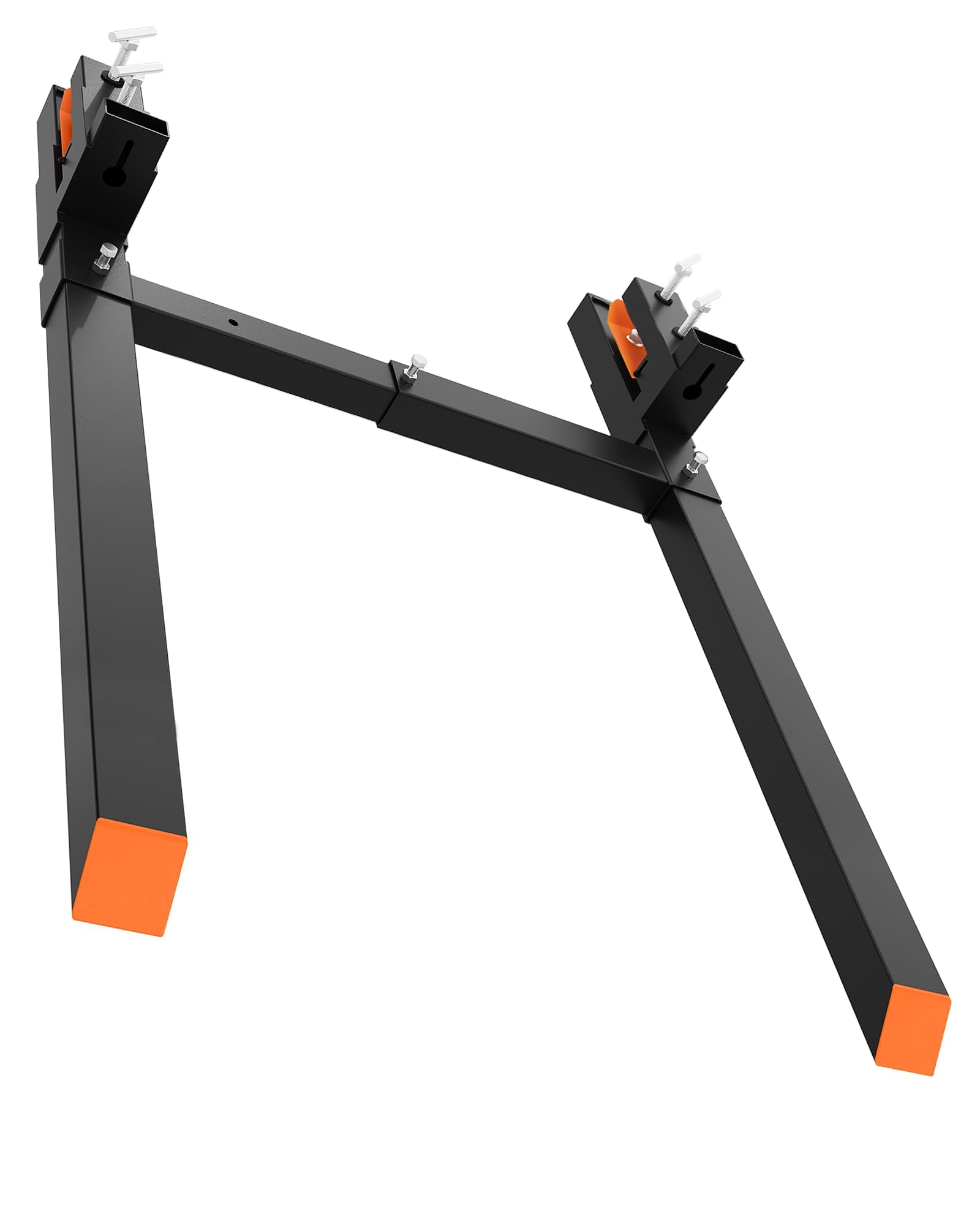 60" Clamp On Pallet Forks, 4000LBS Heavy Duty Quick Attach Bucket Fork ...