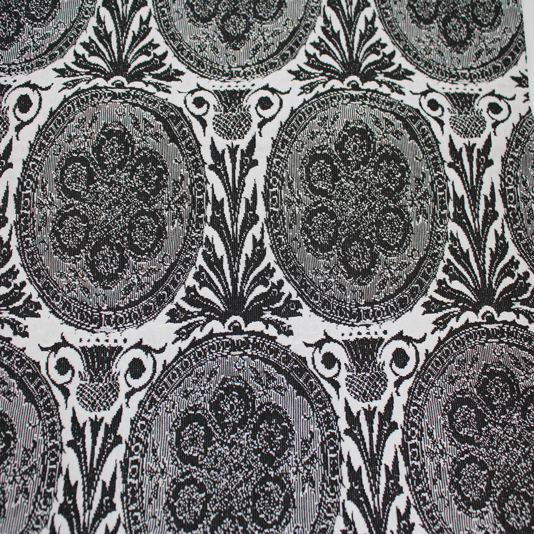 60" Classic Damask Stretch Jacquard Knit Fabric – Soft, Breathable ...