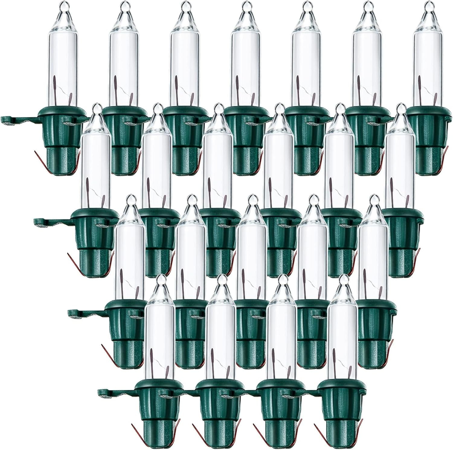 60 Count Christmas Tree Replacement Light Bulbs 2.5v 0.425 Watt ...