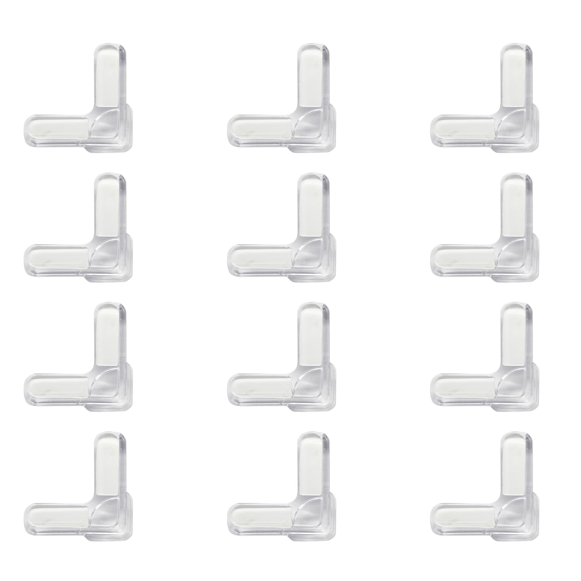 60 Counts Safety Corner Protectors Guards, Clear Soft Table Corner ...