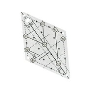 Creative Grids 60 Degree Diamond Ruler - Walmart.com