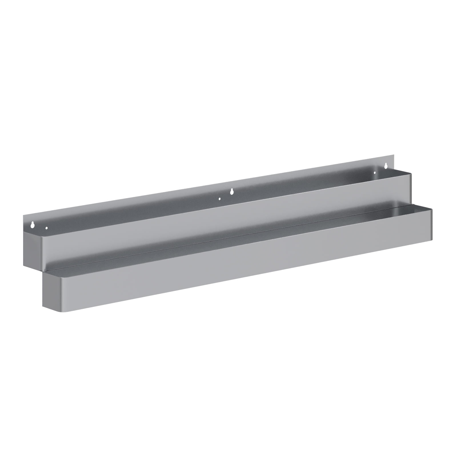AmGood 60 in. Double Tier Stainless Steel Speed Rail Rack for ...