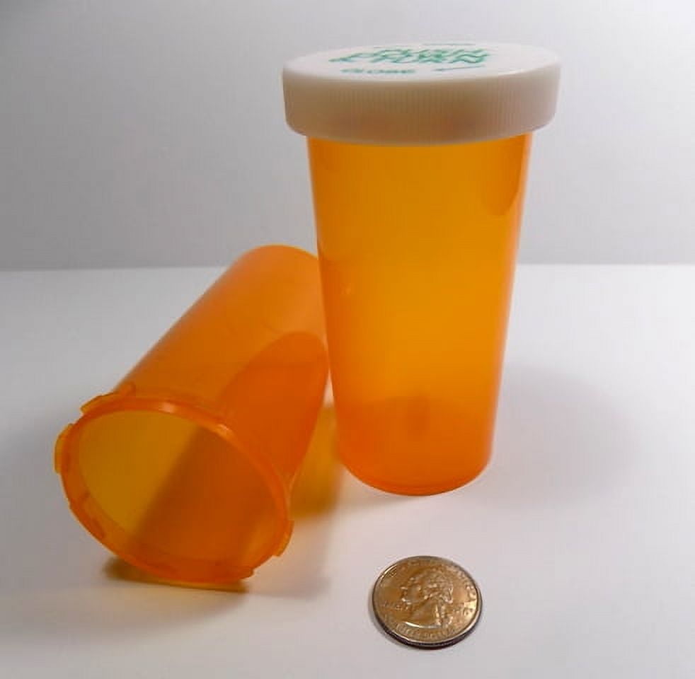 60 Dram Amber Medicine Vial 25 Pack - Walmart.com