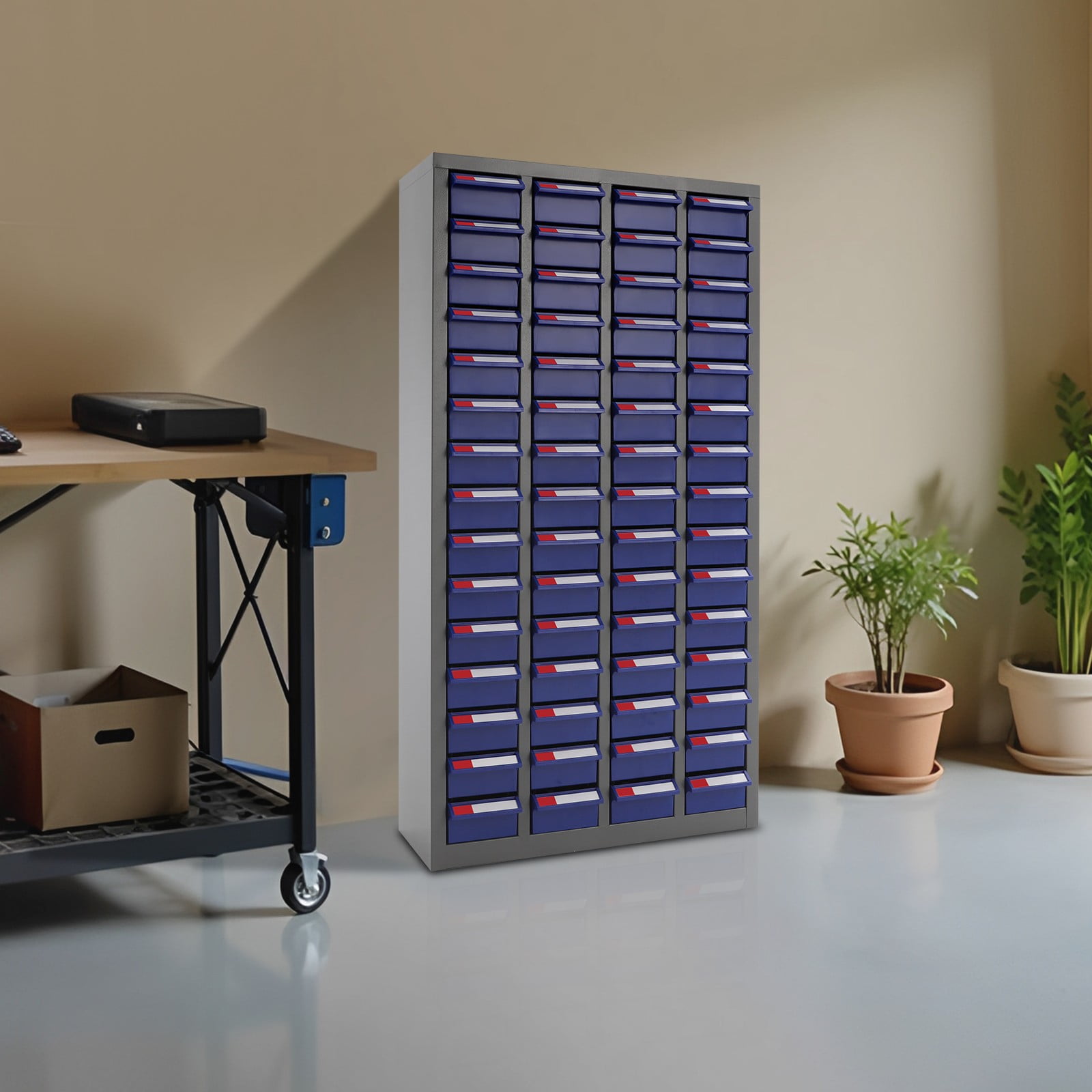 60 Drawers Bolt And Nut Tool Storage Cabinet Hardware Tools Storage ...