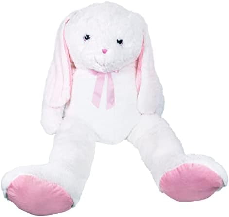 60" Easter Bunny, Rabbit Plush, Cute Stuffed Toy, Large Animal Rabbit ...