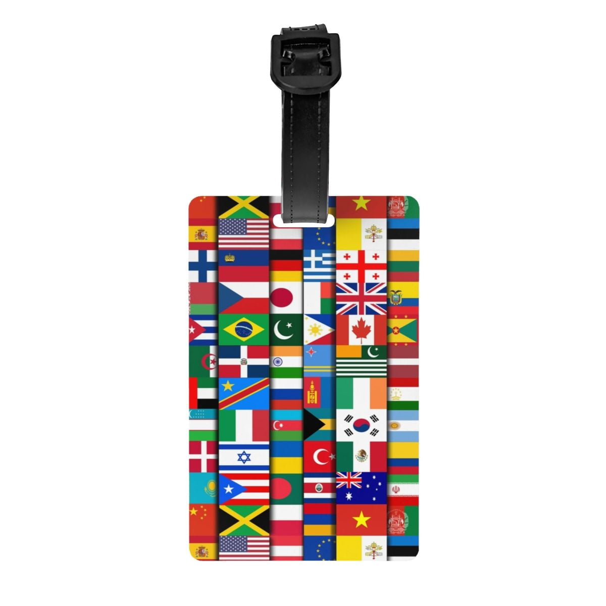 60 Flags Of The Countries Of The World Luggage Tag International Gift ...