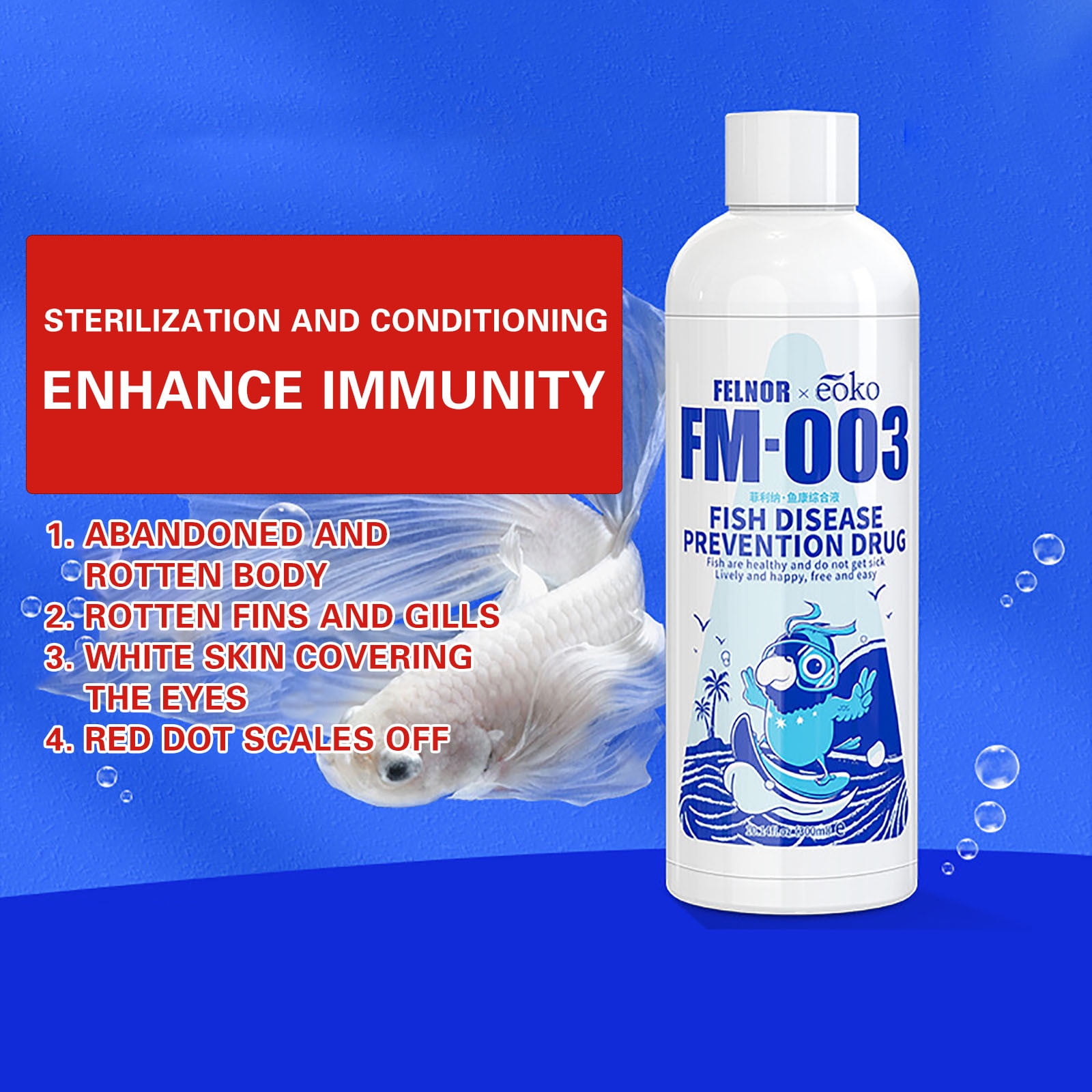 Up to 60% off Gifts Kcavykas 300ml Biological Water Purifier - Aquarium ...