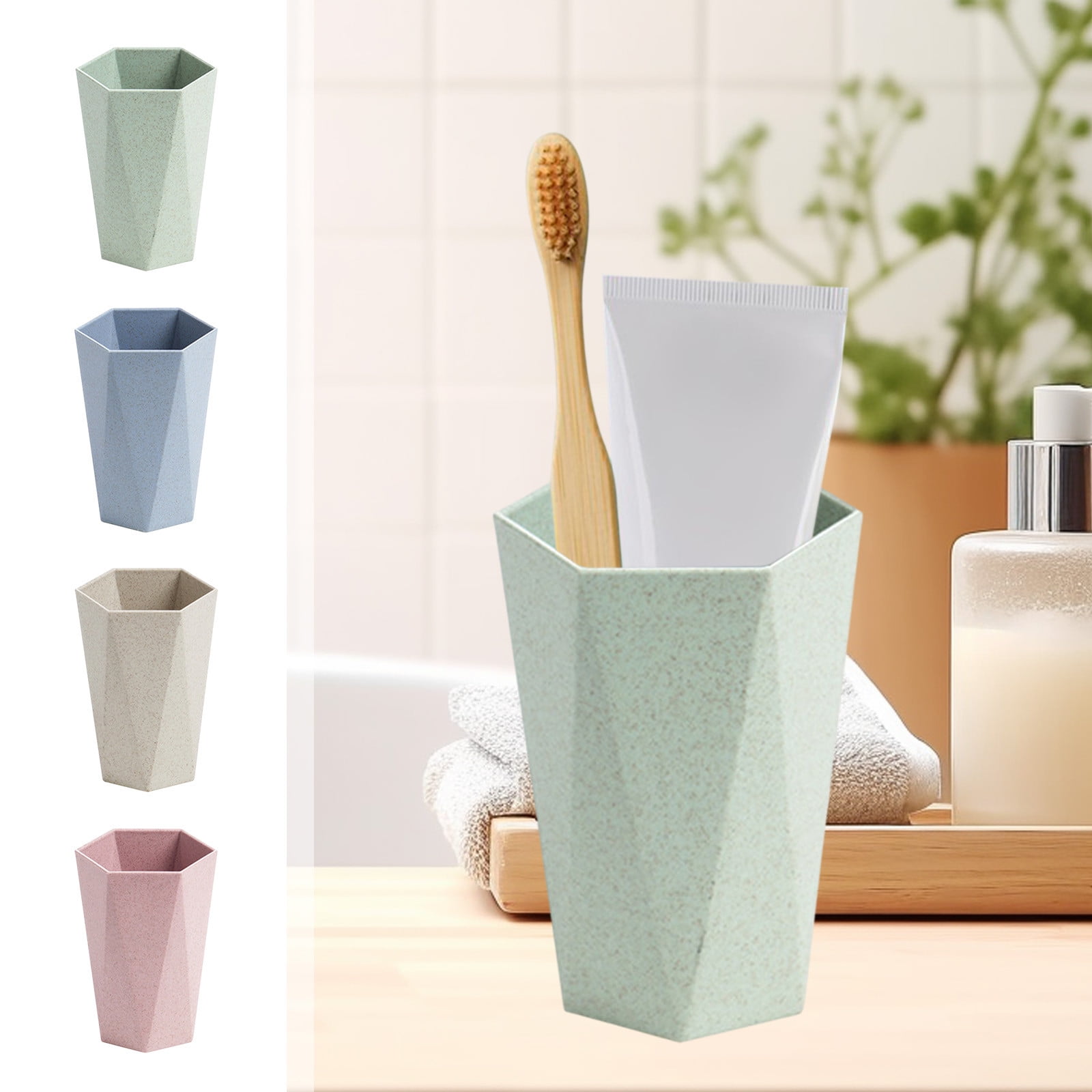 Up to 60% off Gifts Kcavykas Mouthwash Cups for Couples, Brushing Cup ...