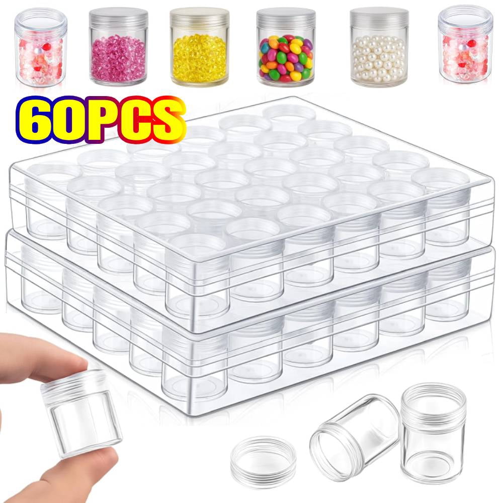 60 Grids Diamond Painting Storage Containers, Bead Storage Organizer 6. ...