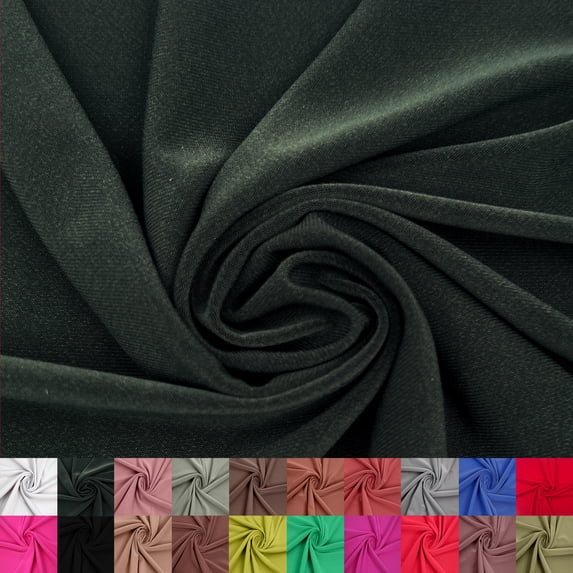 60" ITY Jersey Knit Fabric, 4-Way Stretch, Anti-Wrinkle, Polyester ...