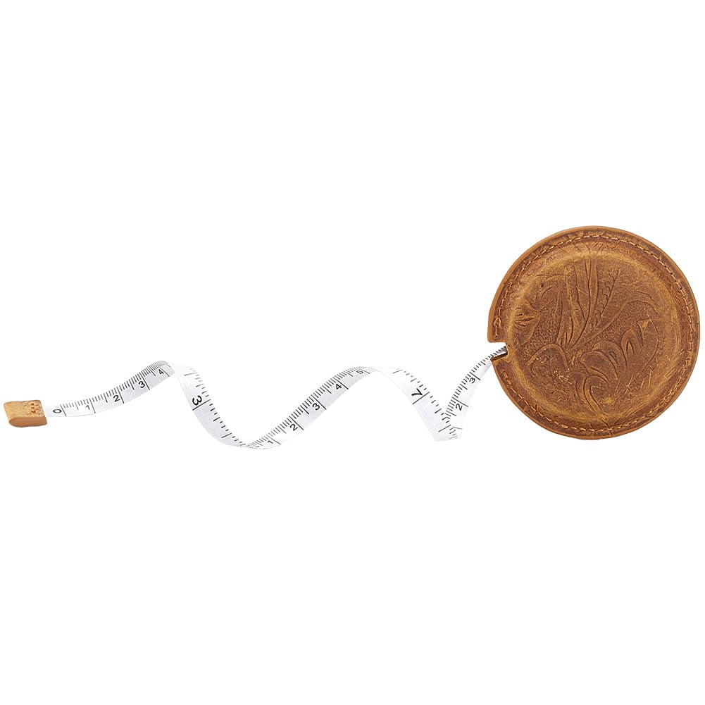 60 Inch/1.5M Retractable Measuring Tape Retro Crazy Horse Genuine ...