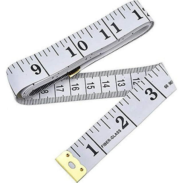 60 Inch 150 cm Soft Tailor Tape Measure for Cloth Sewing Waist Bra Head ...