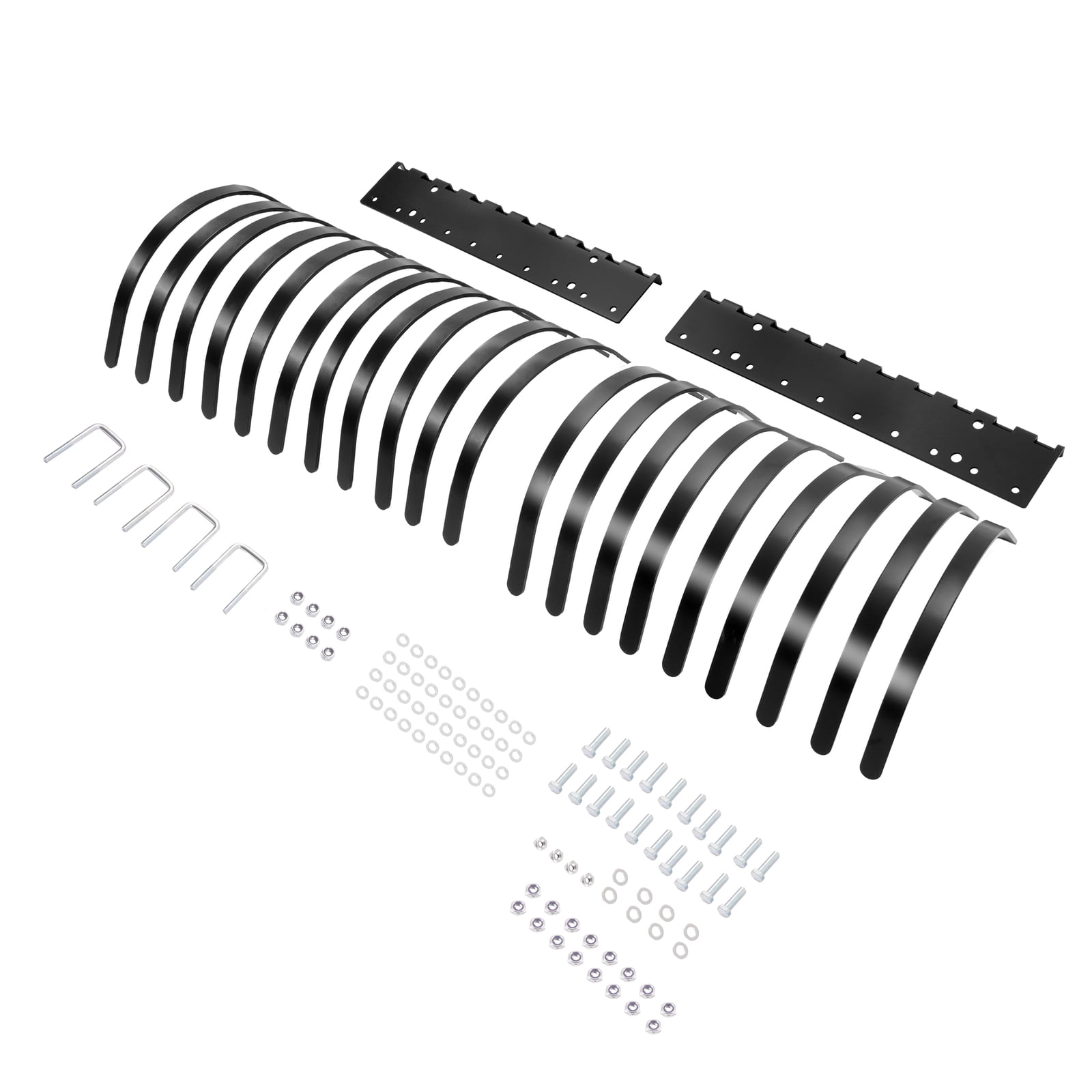 60 Inch 20 Tine Rake Steel Heavy Duty Landscape Rake For ATV UTV For ...