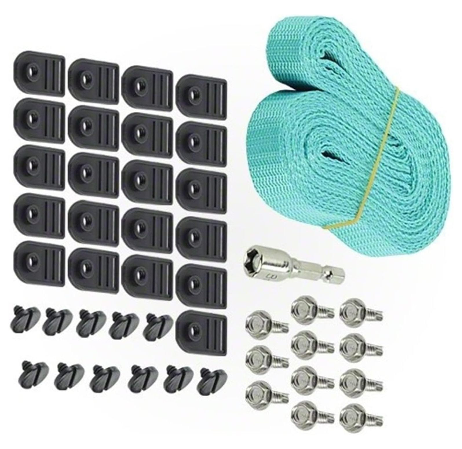 60-Inch HydroTools Universal Strap Kit for Solar Blanket Reel Systems ...