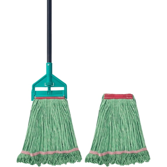 60 Inch Loop-End String Mop Heavy Duty Commercial Mops for Floor ...
