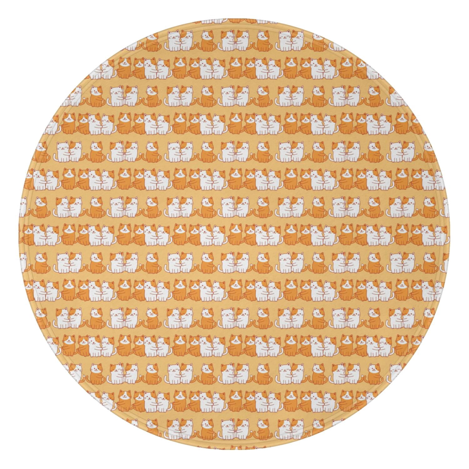 60 Inch Round Flannel Blanket for Adults & Kids, Soft, Cozy ...