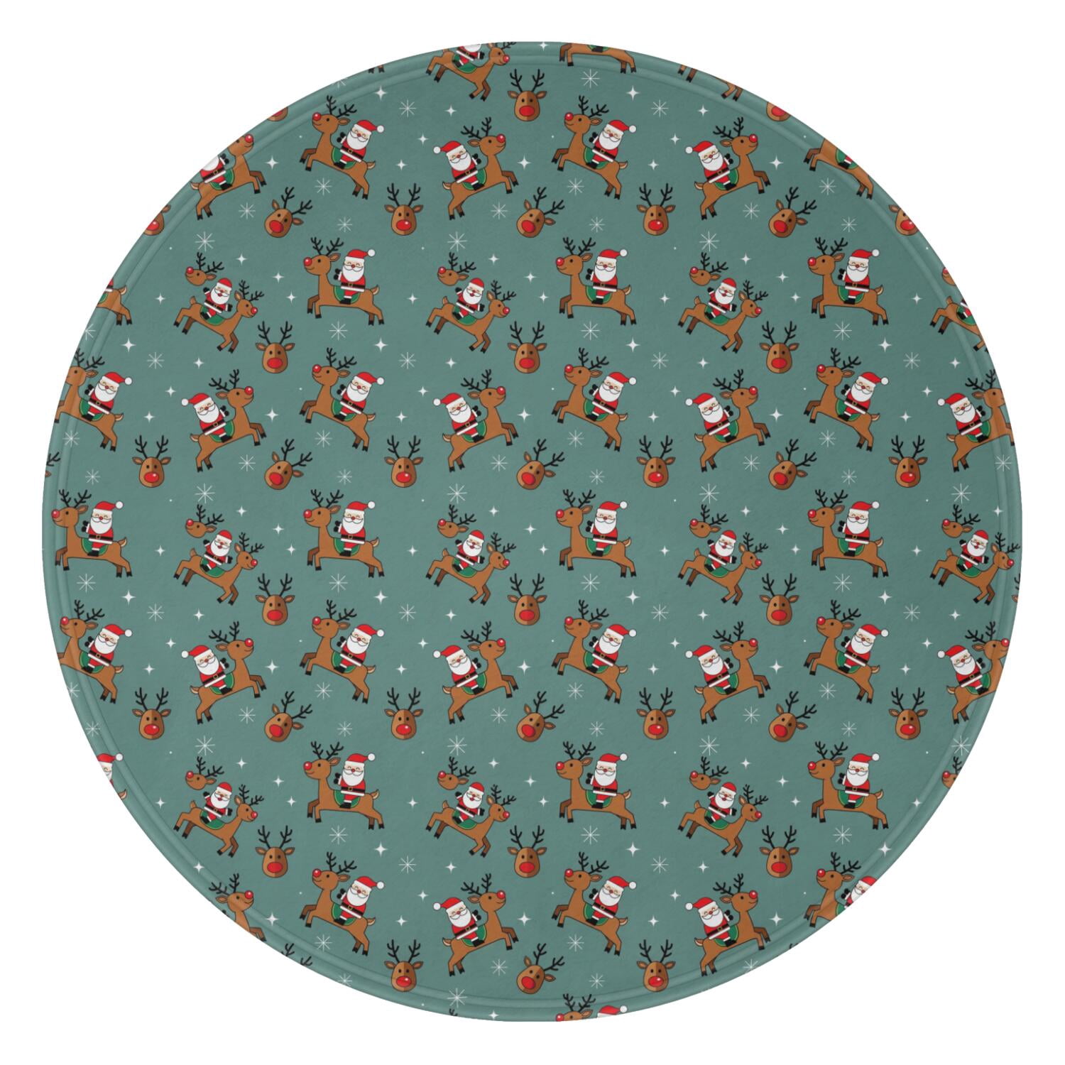 60 Inch Round Flannel Blanket for Adults & Kids, Soft, Cozy ...
